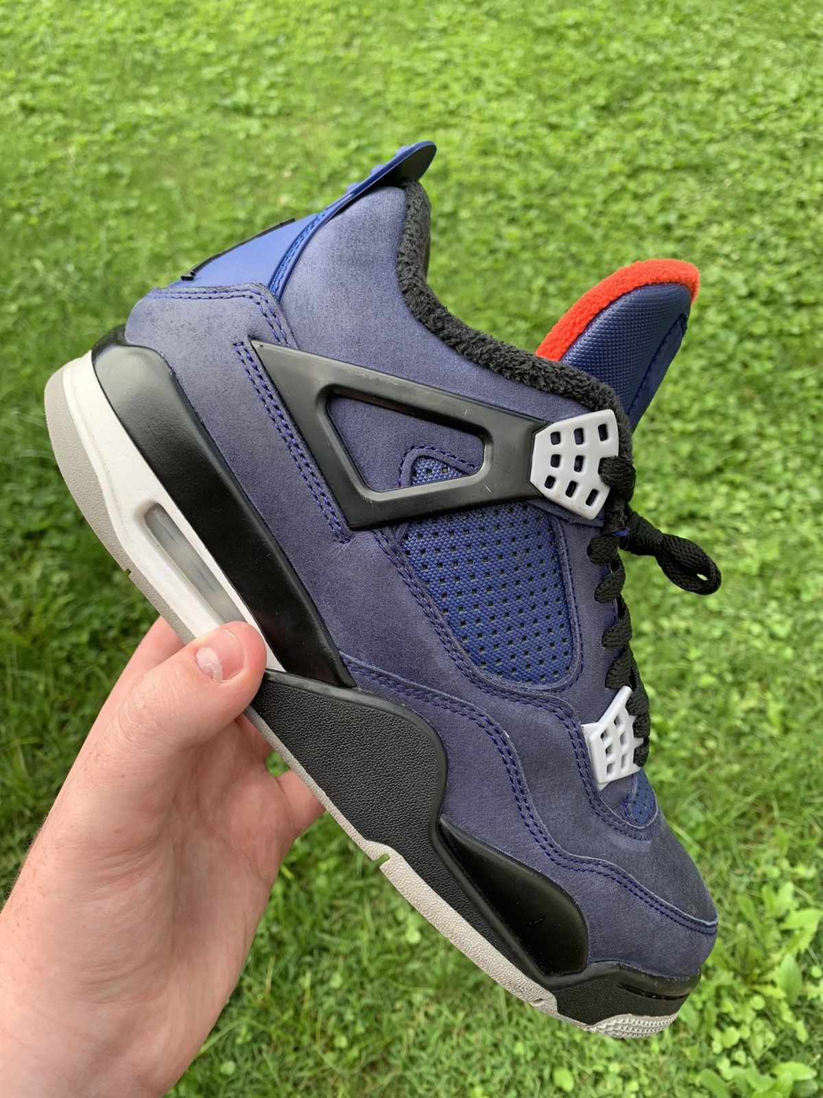 Jordan Brand Jordan 4 Winter Loyal Blue 2019 Size 9 | Grailed