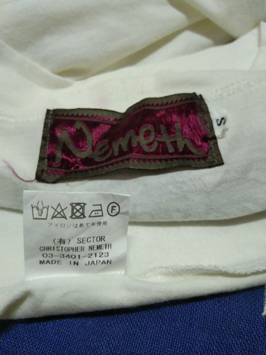 Christopher Nemeth DESIGNER CHRISTOPHER NEMETH T-SHIRT | Grailed