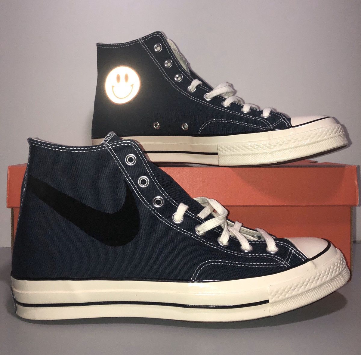 Converse × Market 1/1 RARE Chinatown Market Swoosh Converse Bootleg 3M ...
