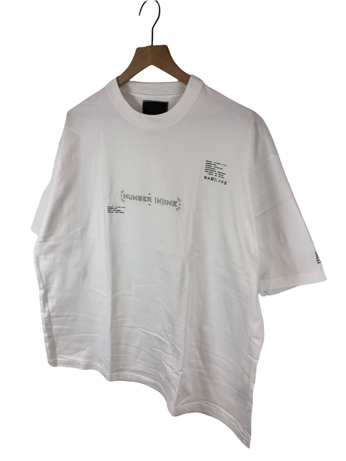 Number (N)ine 🔥FREE SHIPPING! Number Nine Logo Tee 100% Authentic | Grailed