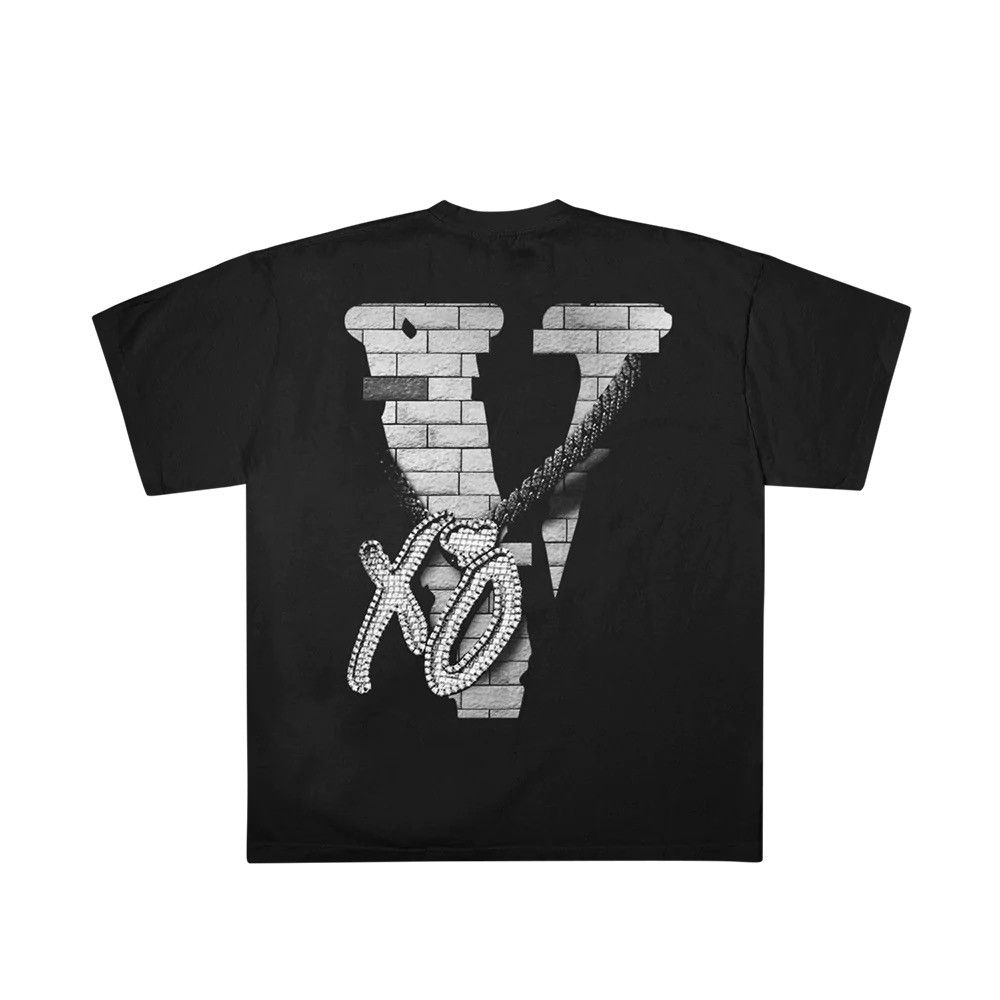 Vlone Vlone x Nav XO Demons Protected by Angels t-shirt black | Grailed