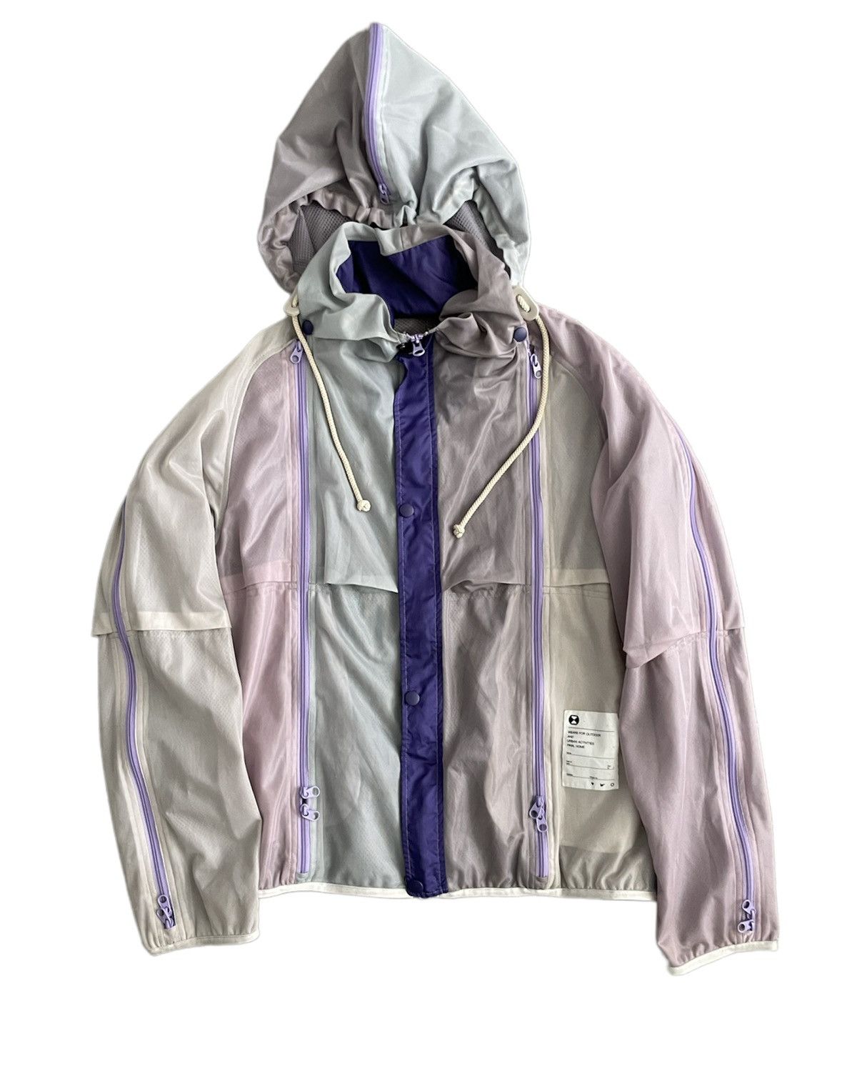 Final Home × Issey Miyake Rare Final Home See-Through jacket | Grailed
