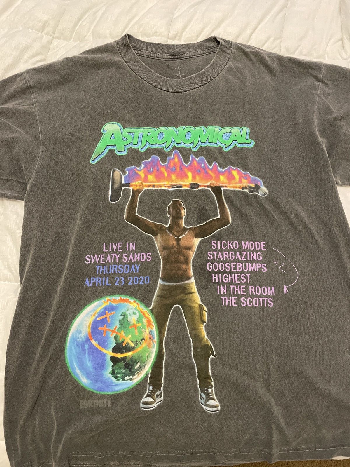 Travis Scott Travis Scott Fortnite Merch | Grailed