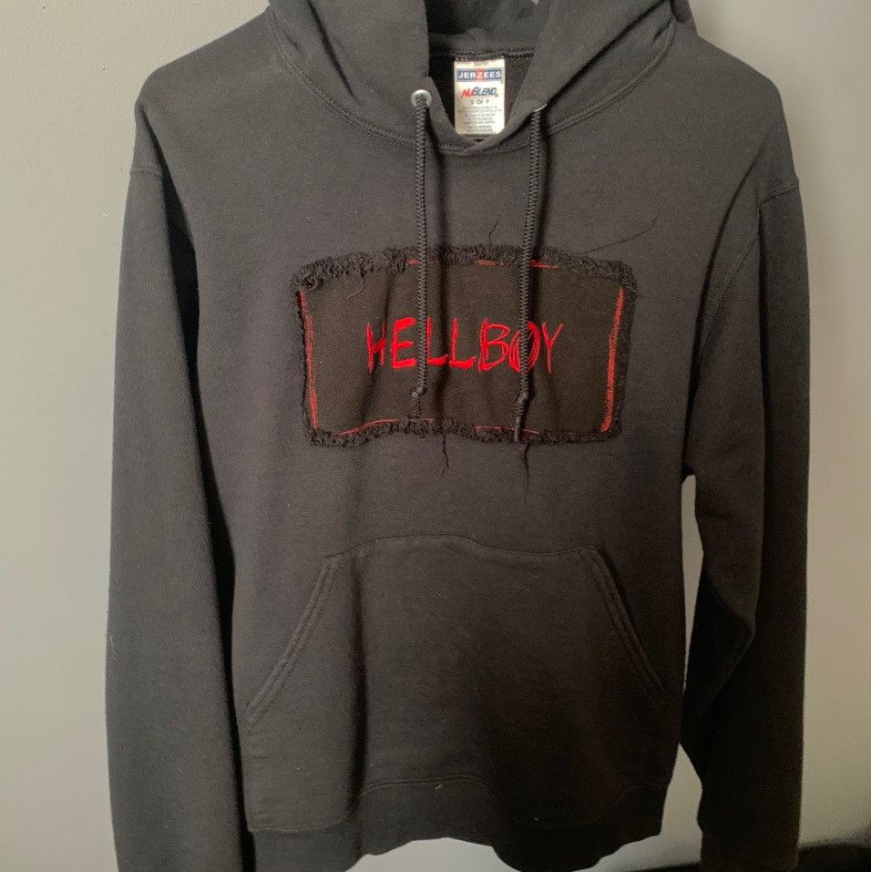 Lil Peep Lil peep x Too poor Hellboy hoodie *Original Piece* | Grailed