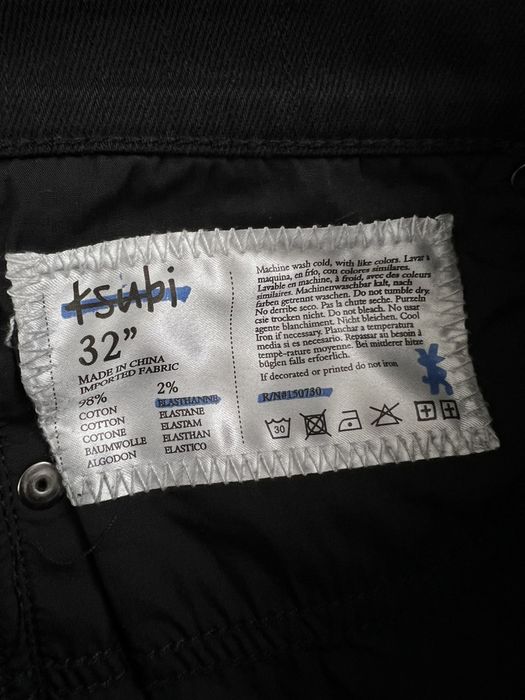 Ksubi Ksubi Black Van Winkle " Slice " Denim Jeans Sz. 32 W/ Flag | Grailed
