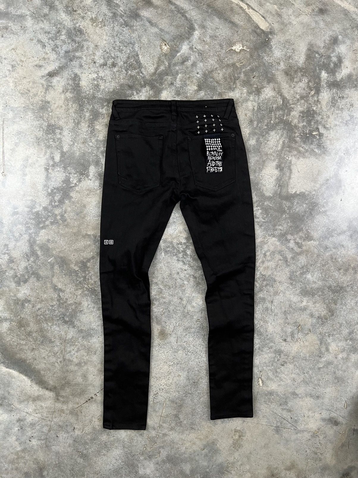 Ksubi Ksubi Black Van Winkle " Slice " Denim Jeans Sz. 32 W/ Flag | Grailed