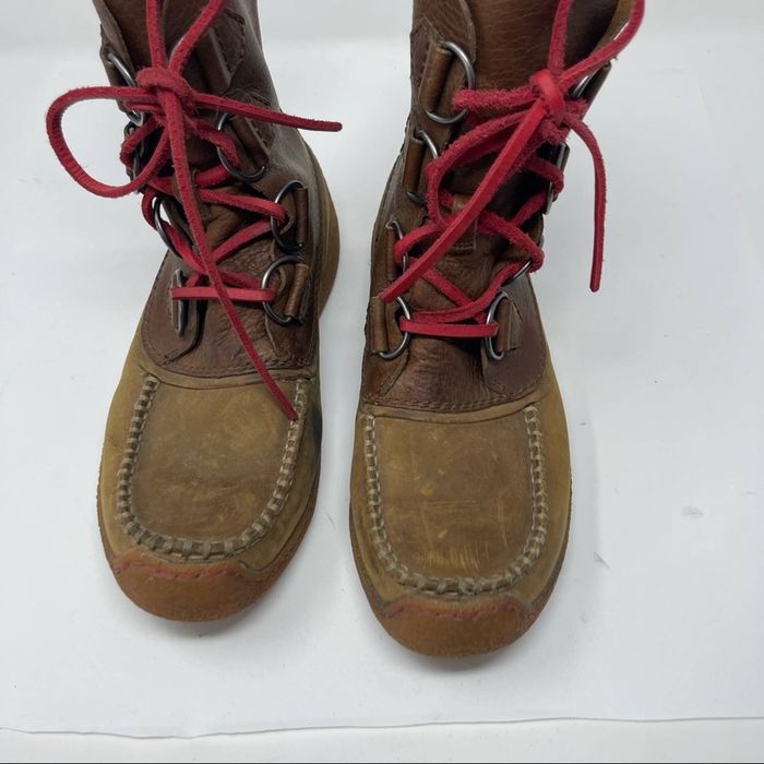 Sorel Sorel Marsh Chugalug brown leather barefoot moccasin boots 8 ...
