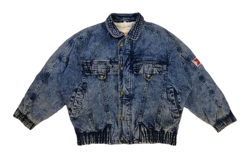 Vintage 🔴FINAL TODAY🔥 Vintage BOBSON Denim Bomber Jacket | Grailed