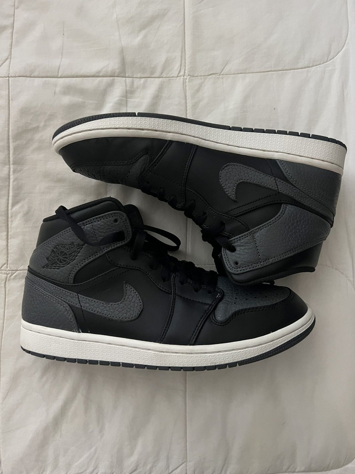 Jordan Brand × Nike Air Jordan 1 Mid Dark Grey | Grailed