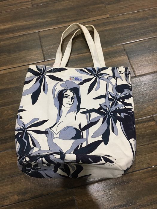 Reyn Spooner Reyn Spooner Duck Canvas Tote Bag Rare Design Hawaii | Grailed