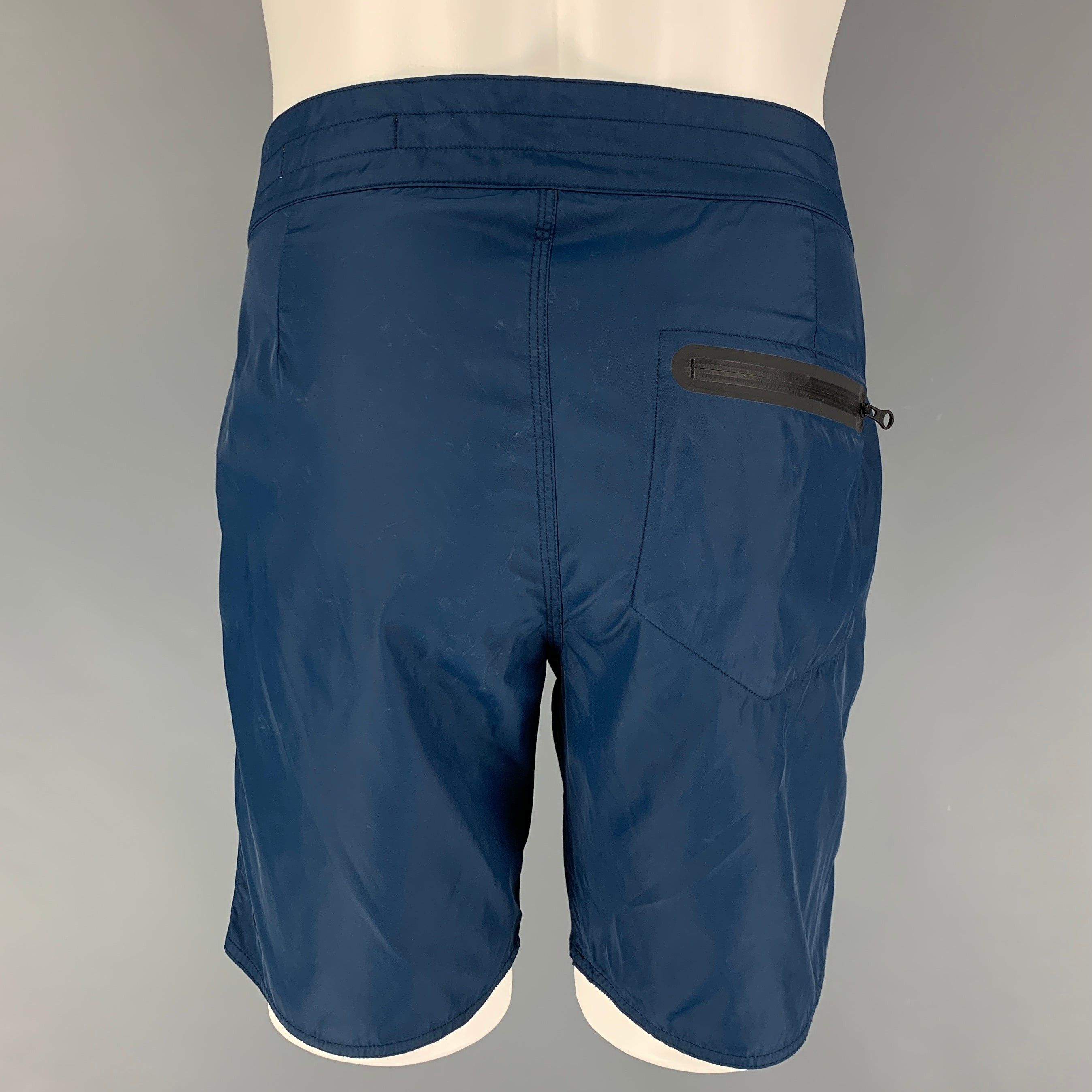 Outerknown Navy Nylon Swim Trunks | Grailed