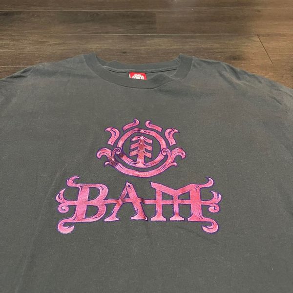 Vintage vintage bam margera element skateboards t shirt | Grailed