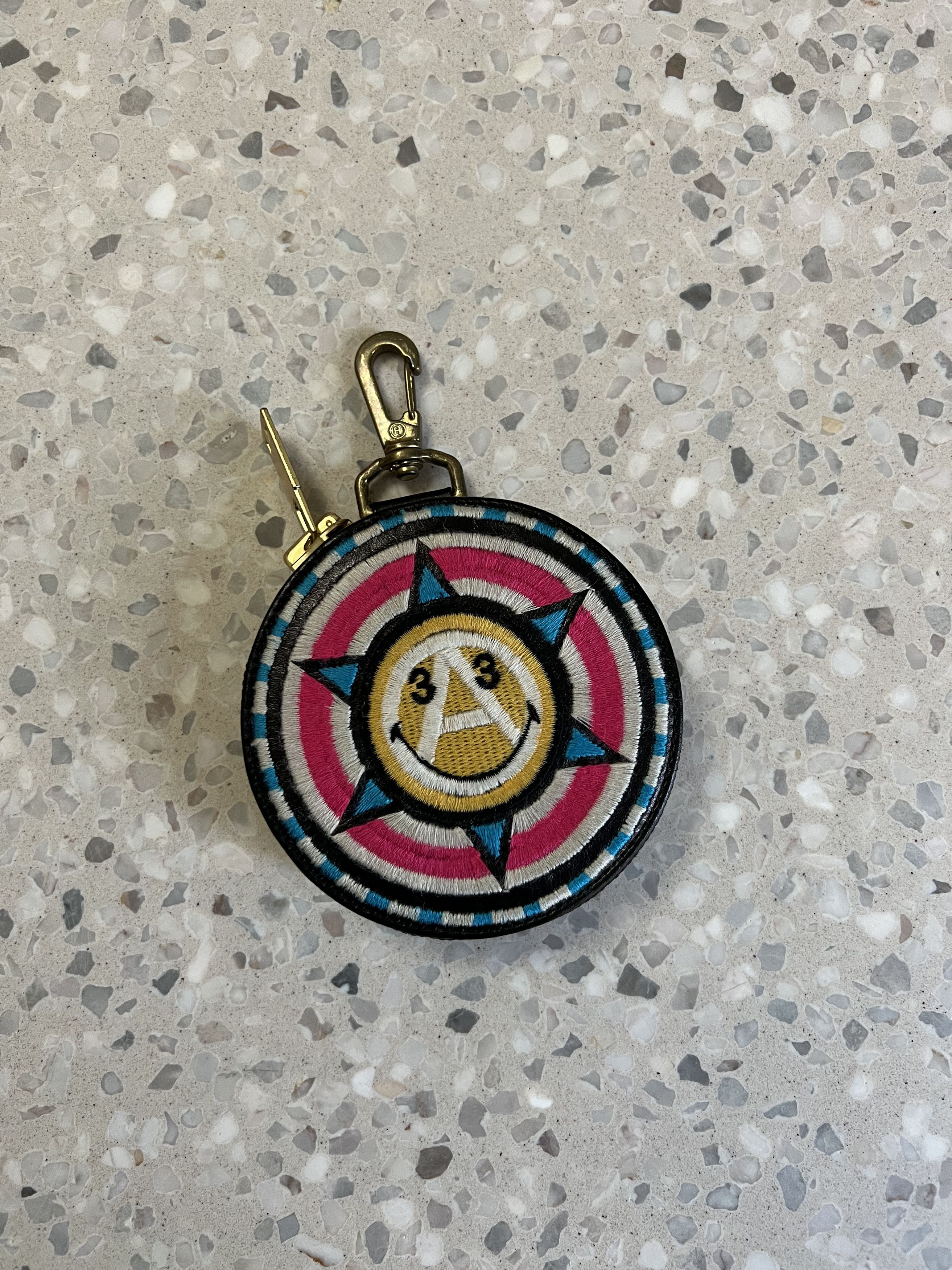 Blackmeans Verdy Anarchy Smiley Coin Pouch | Grailed