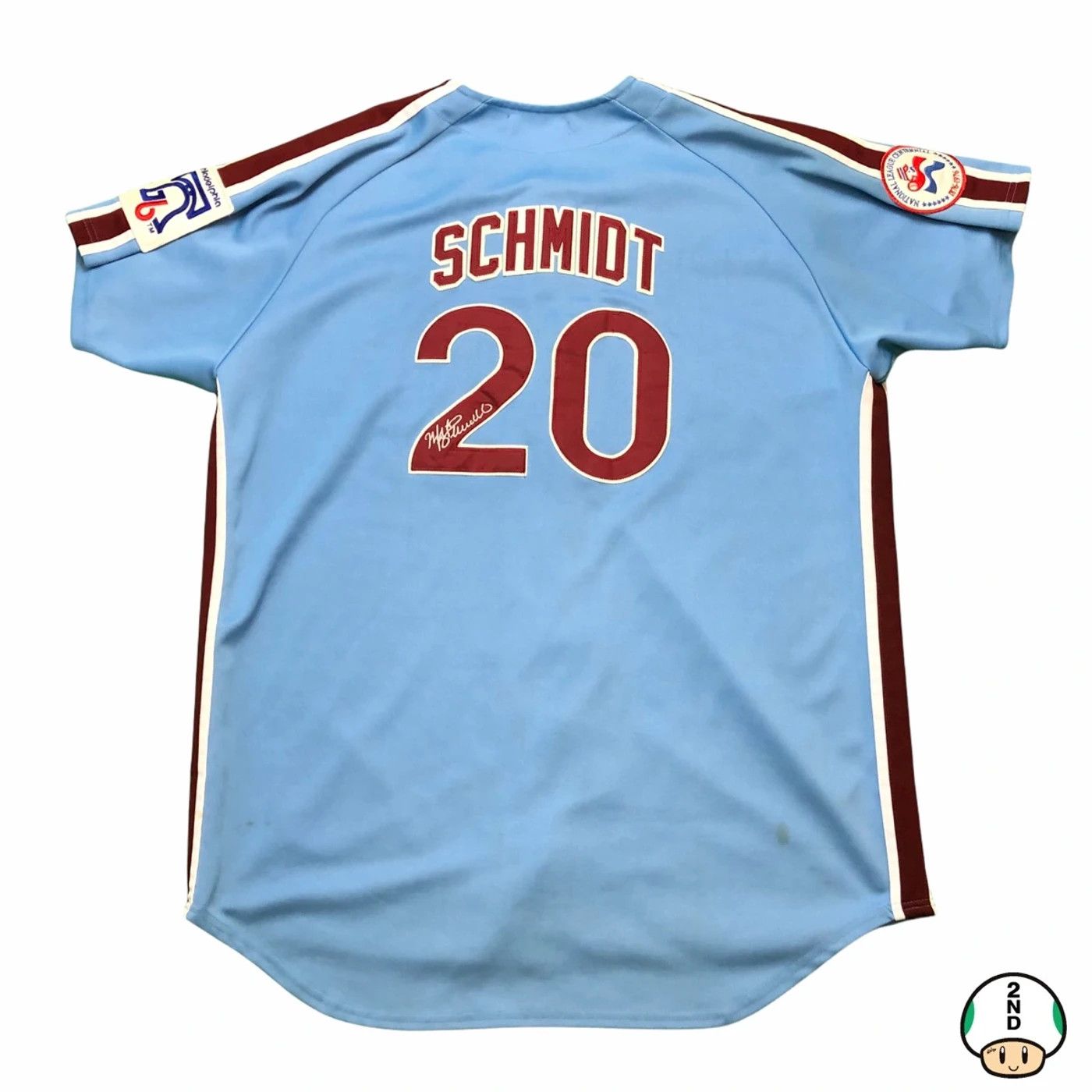 MLB × Mitchell & Ness × Vintage Vintage Mike Schmidt 1976 Philadelphia ...