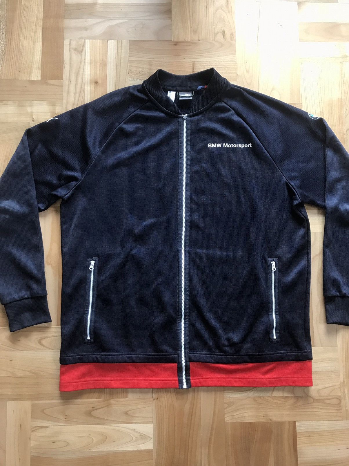 Puma BMW Motorsport X Puma Collab Sport Zip Sweatshirt | Grailed