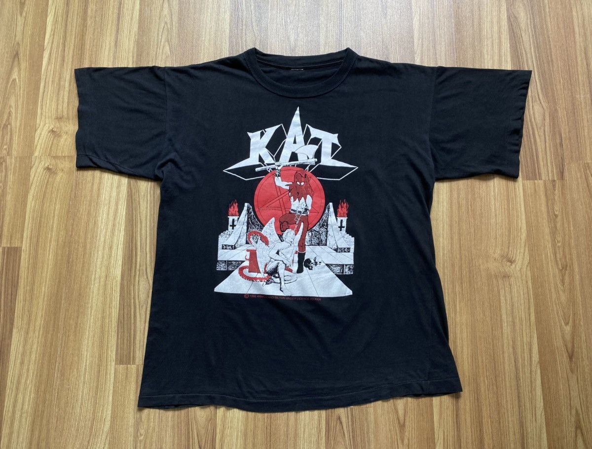 Band Tees × Vintage Rare Vintage Kat 1992 Bastard TShirt Pantera Alice ...