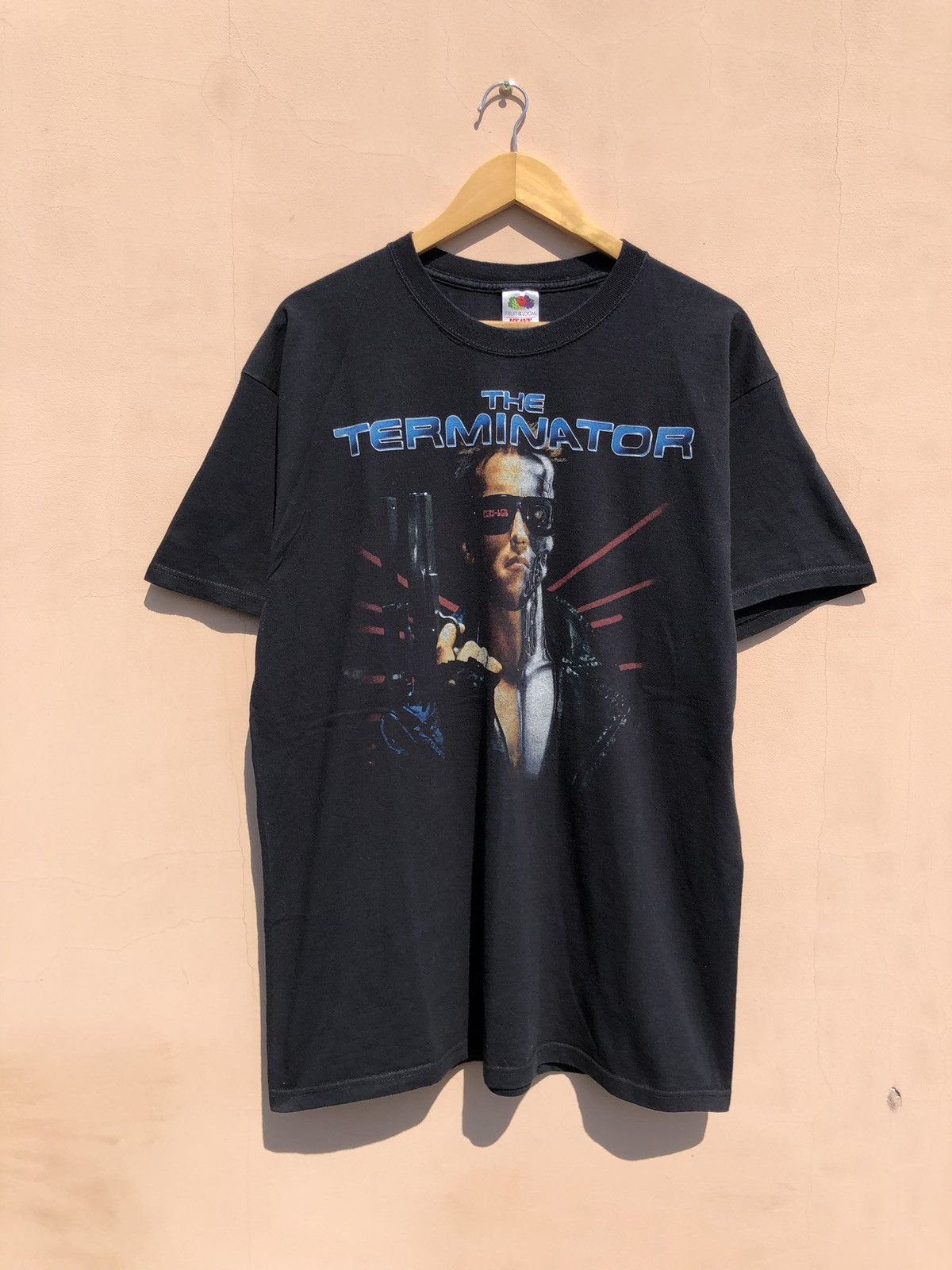 Movie × Streetwear × Vintage Vintage 2000s Terminator Black Tee (Lord ...
