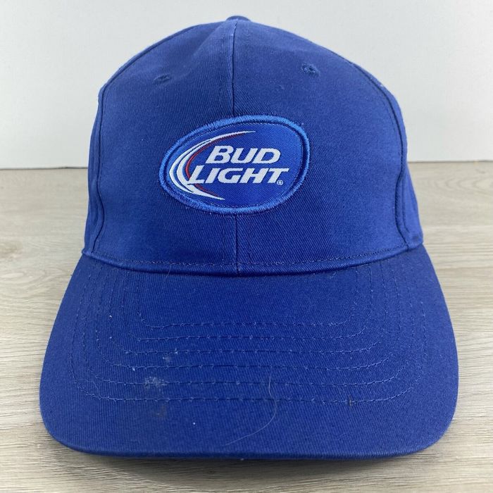 The Unbranded Brand Bud Light Hat Adult Size Blue Adjustable Hat Cap ...