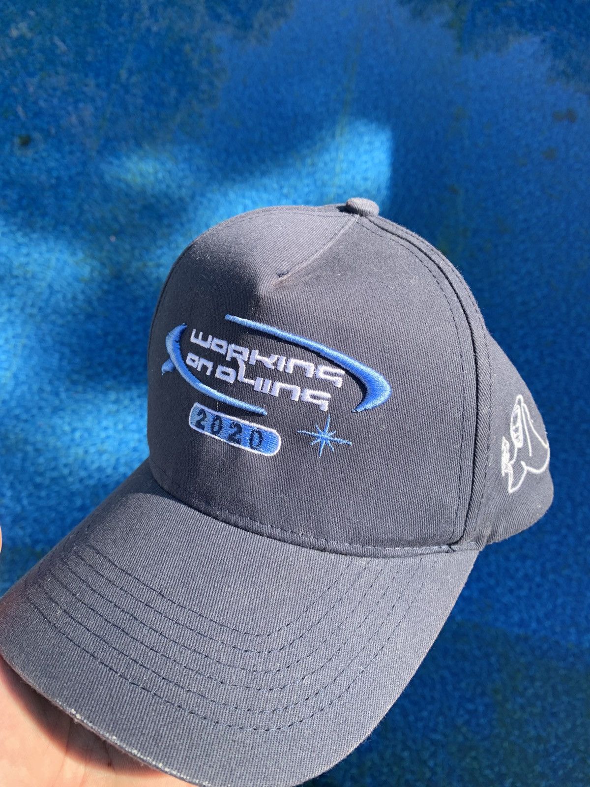 Drain Gang × Goth Money × Vintage Working on Dying 2020 Cursed Hat ...