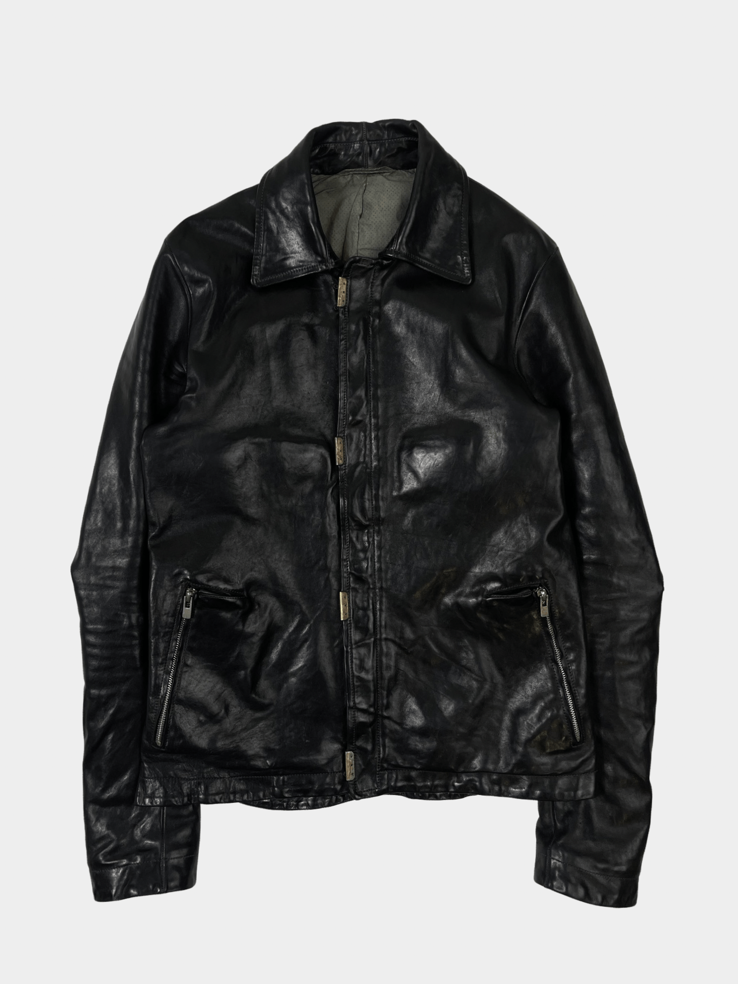 Carol Christian Poell Scarstitch Leather Jacket | Grailed