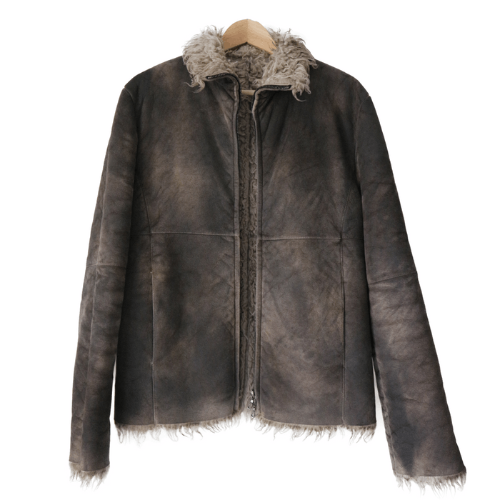 Shellac Faux Fur Rider Jacket | Grailed