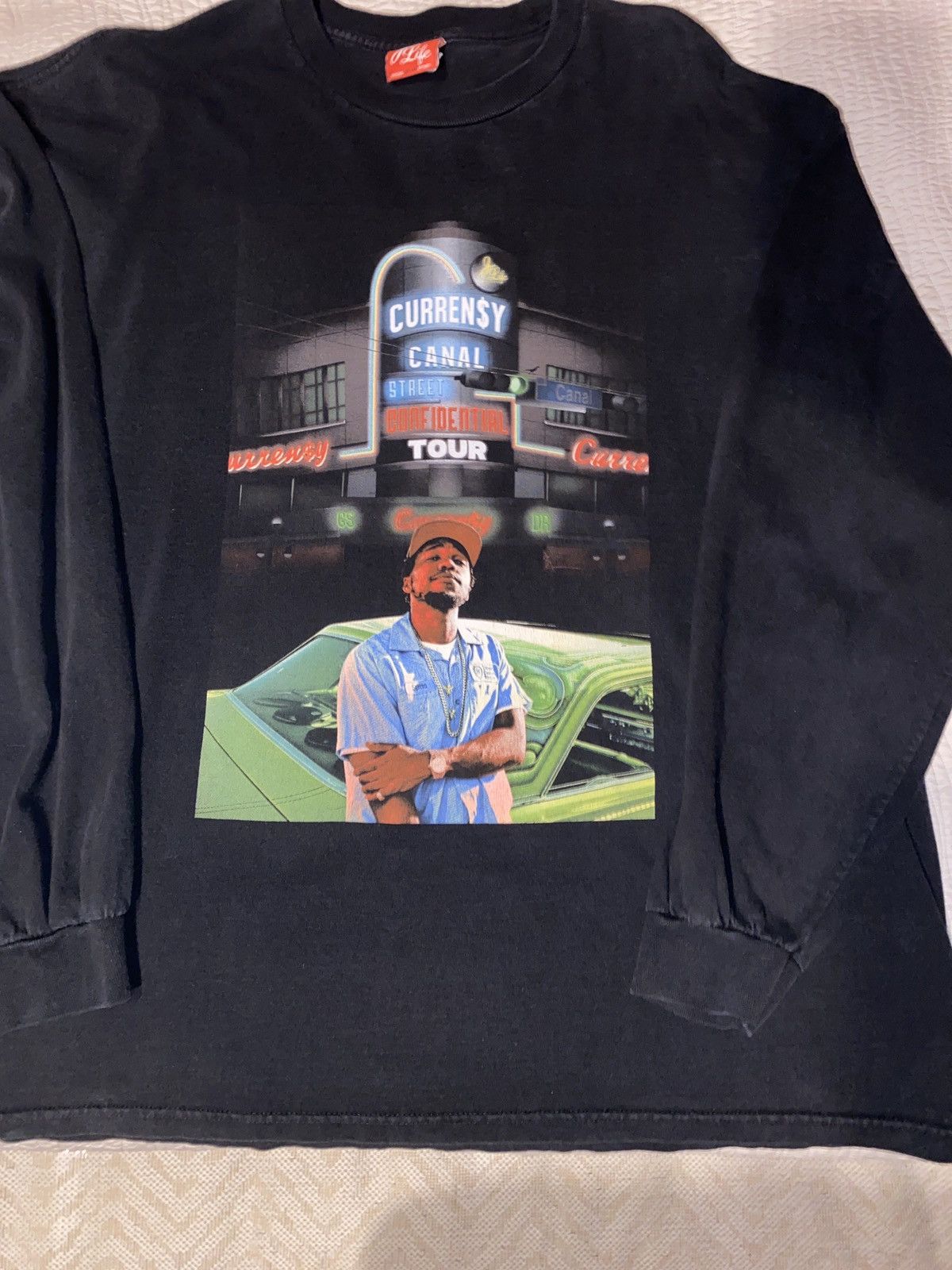 Jet Life Apparel Curren$y Canal St Confidential Tour T-Shirt | Grailed