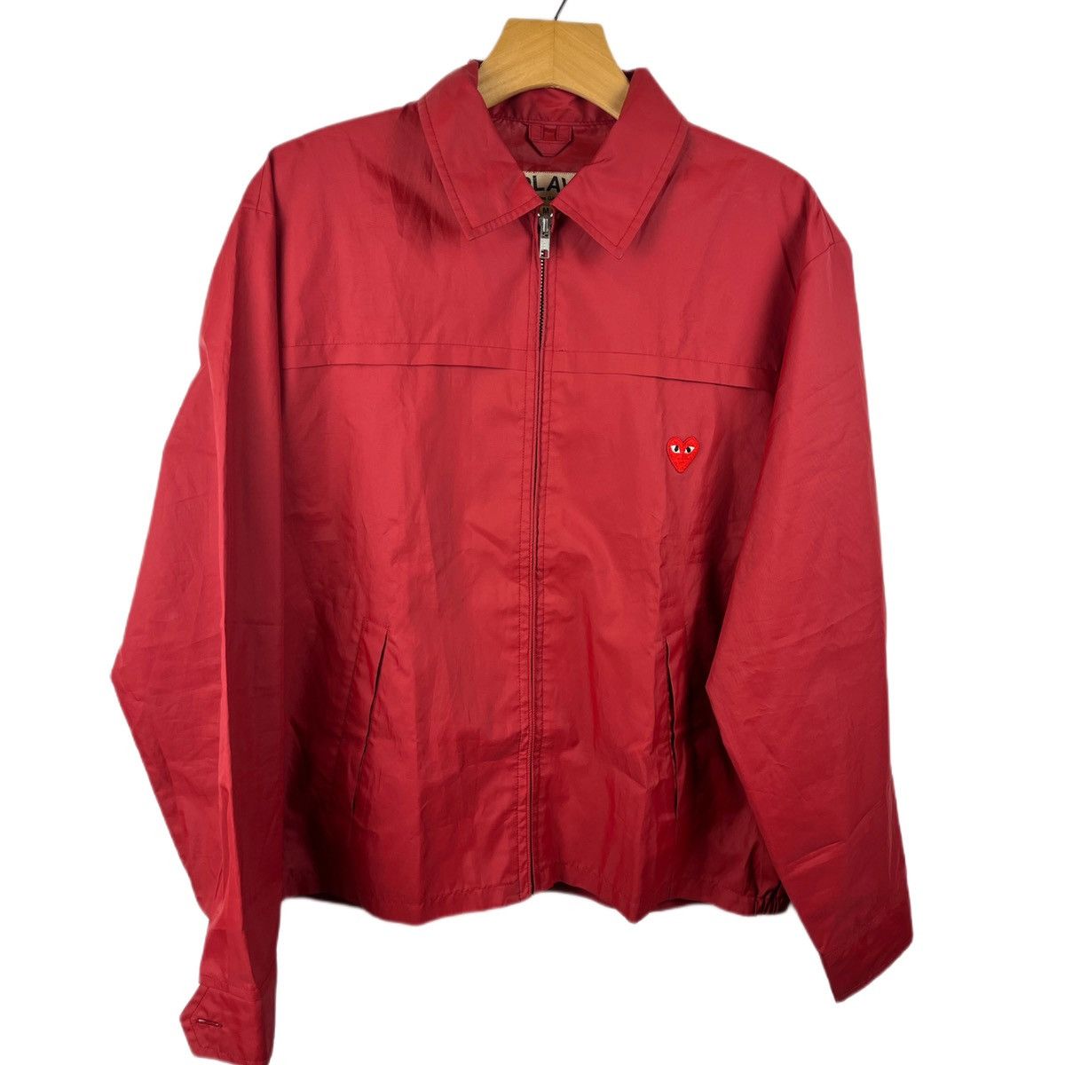 Comme Des Garcons Play × Comme des Garcons Cdg Play Work Jacket | Grailed