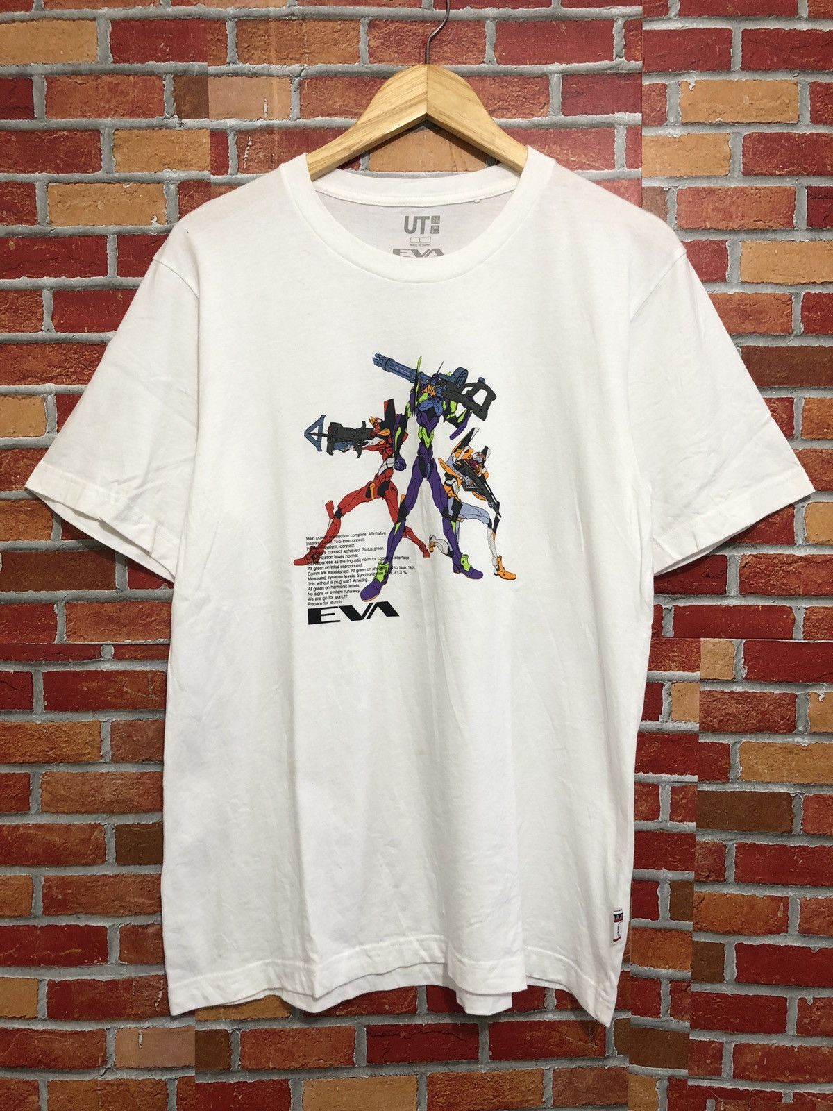 Uniqlo Evangelion Neon Genesis Uniqlo T-Shirt | Grailed