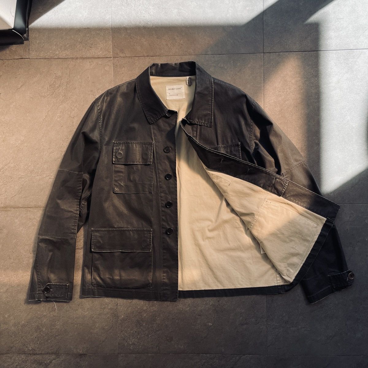 Helmut Lang [SOLD] Helmut Lang Vintage 1998 Military Field Jacket | Grailed