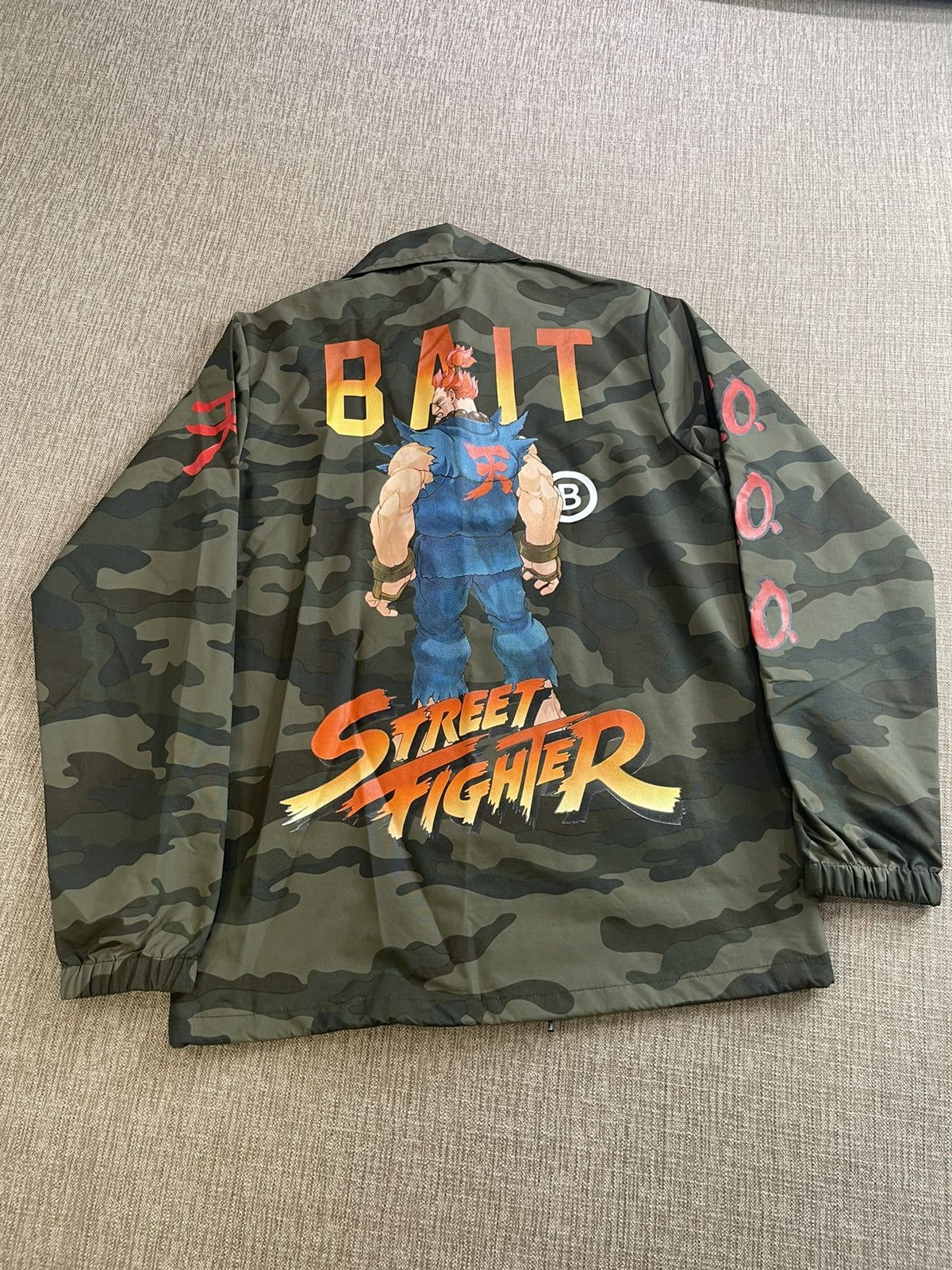 Bait BAIT X STREET FIGHTER Akuma Stance Jacket (Camo) | Grailed