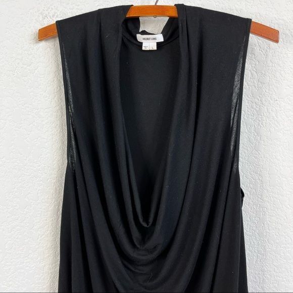 Helmut Lang Helmut Lang Cowl Draped Neck Tank Muscle Top | Grailed