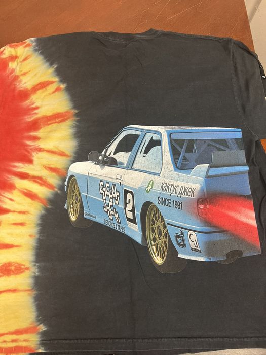 Travis Scott Travis Scott JACKBOYS Hot Wheels T-Shirt 'Tie-Dye' | Grailed