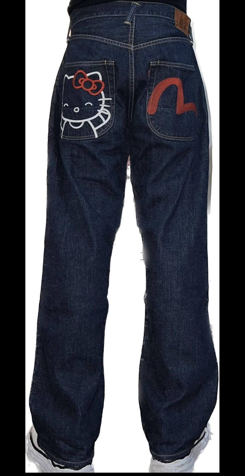 Evisu Evisu X Hello Kitty Jeans | Grailed