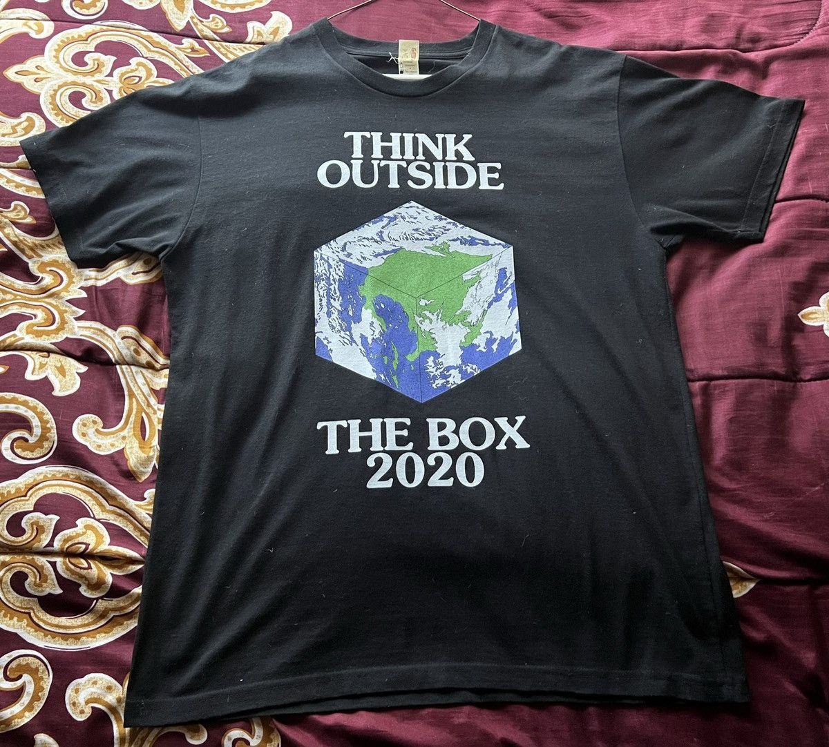 Virgil Abloh Virgil Abloh Canary Yellow Think Outside the Box Tee | Grailed