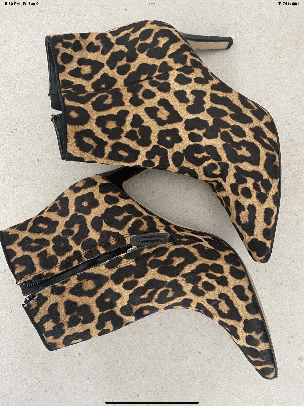 Neiman Marcus Sam Edelman leopard boots | Grailed
