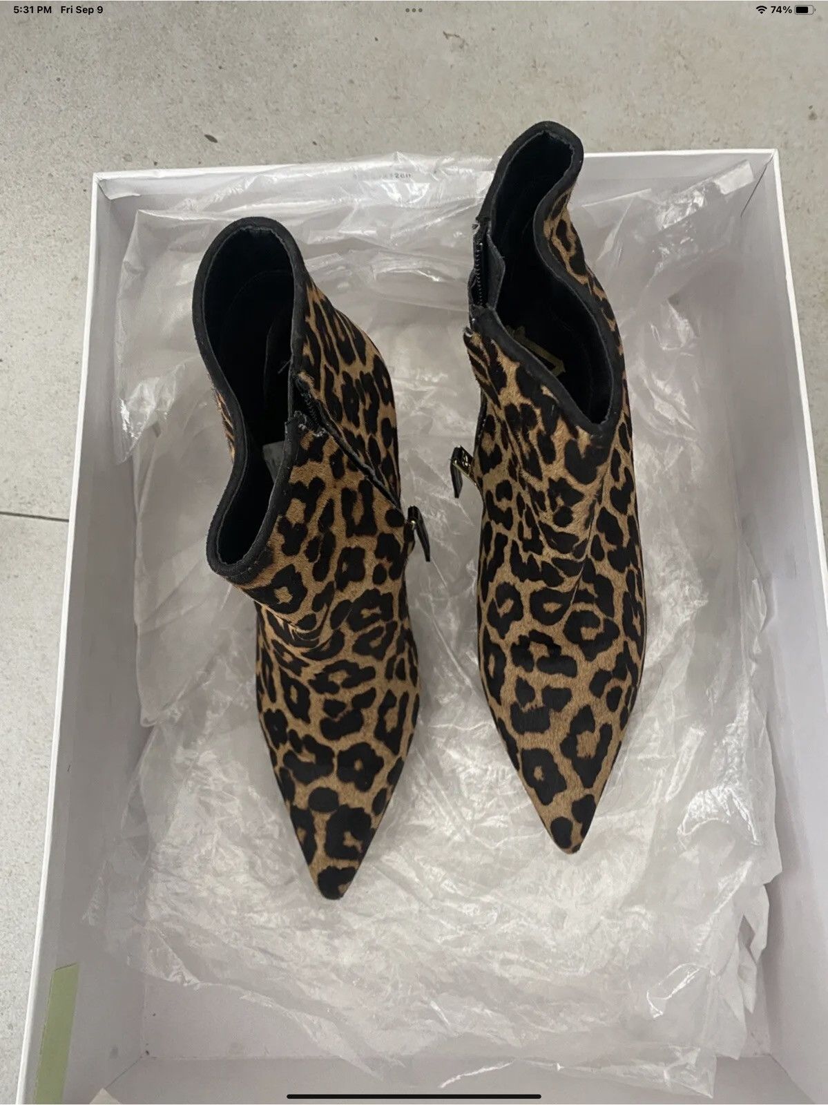 Neiman Marcus Sam Edelman leopard boots | Grailed