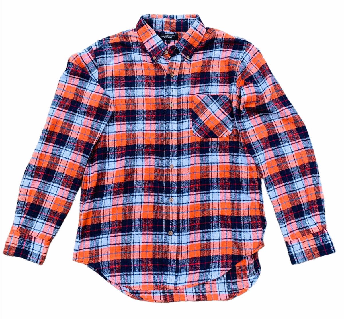 Flannel × Japanese Brand × Kansai Yamamoto 90s Kansai Yamamoto Japan ...