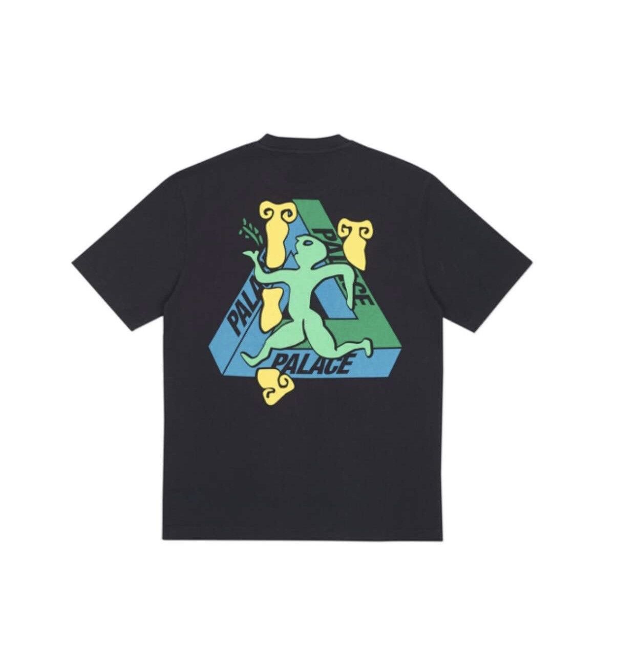 Palace Palace Dancing Man Tee Shirt Black | Grailed