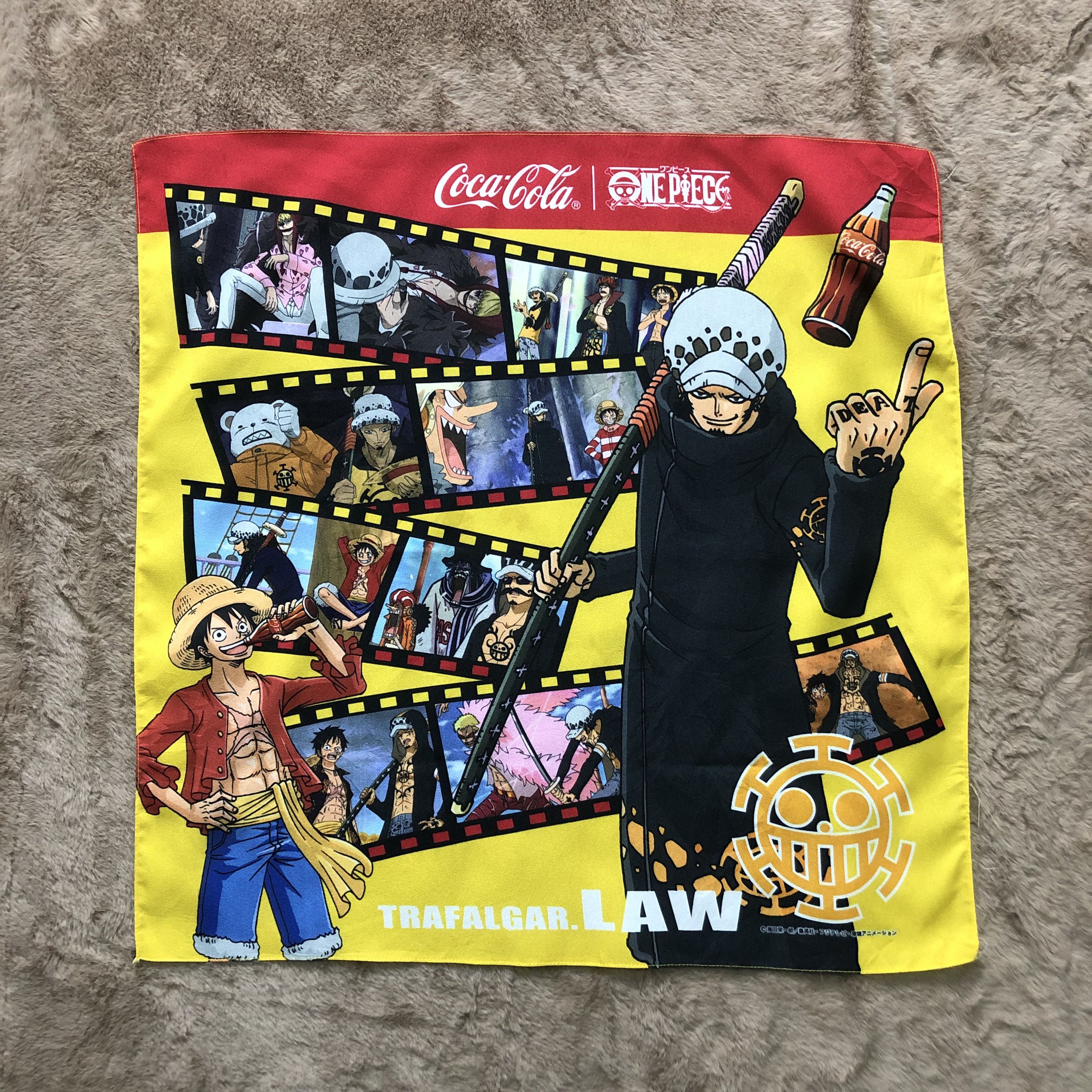 Anime × Coca Cola × One Piece Coca Cola x One Piece Luffy & Trafalgar ...