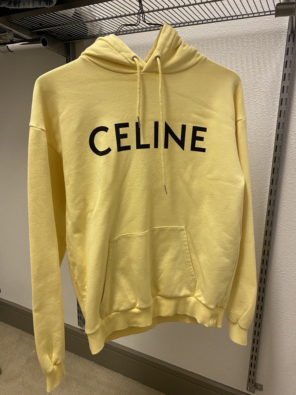 Celine Celine Yellow Hoodie | Grailed