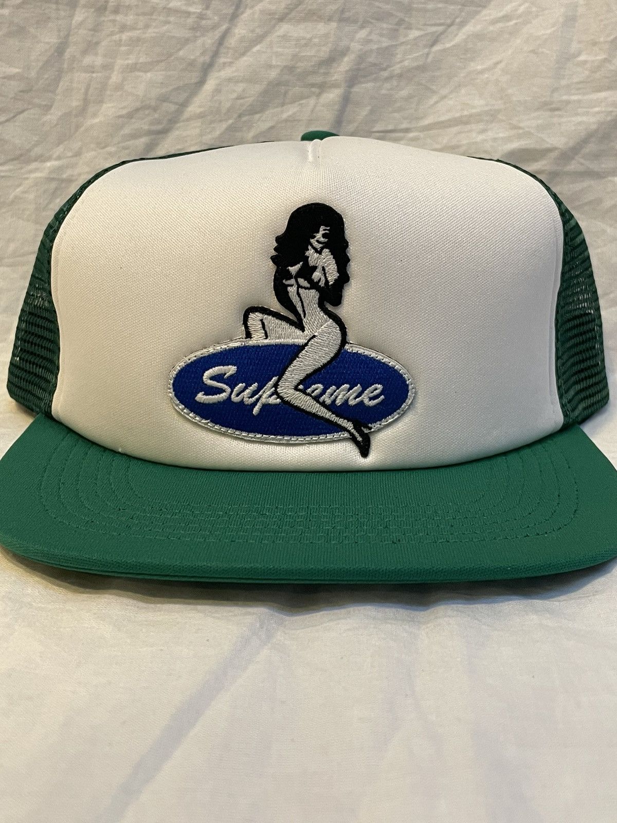 Supreme Supreme Pin Up Mesh Back 5 Panel Green | Grailed