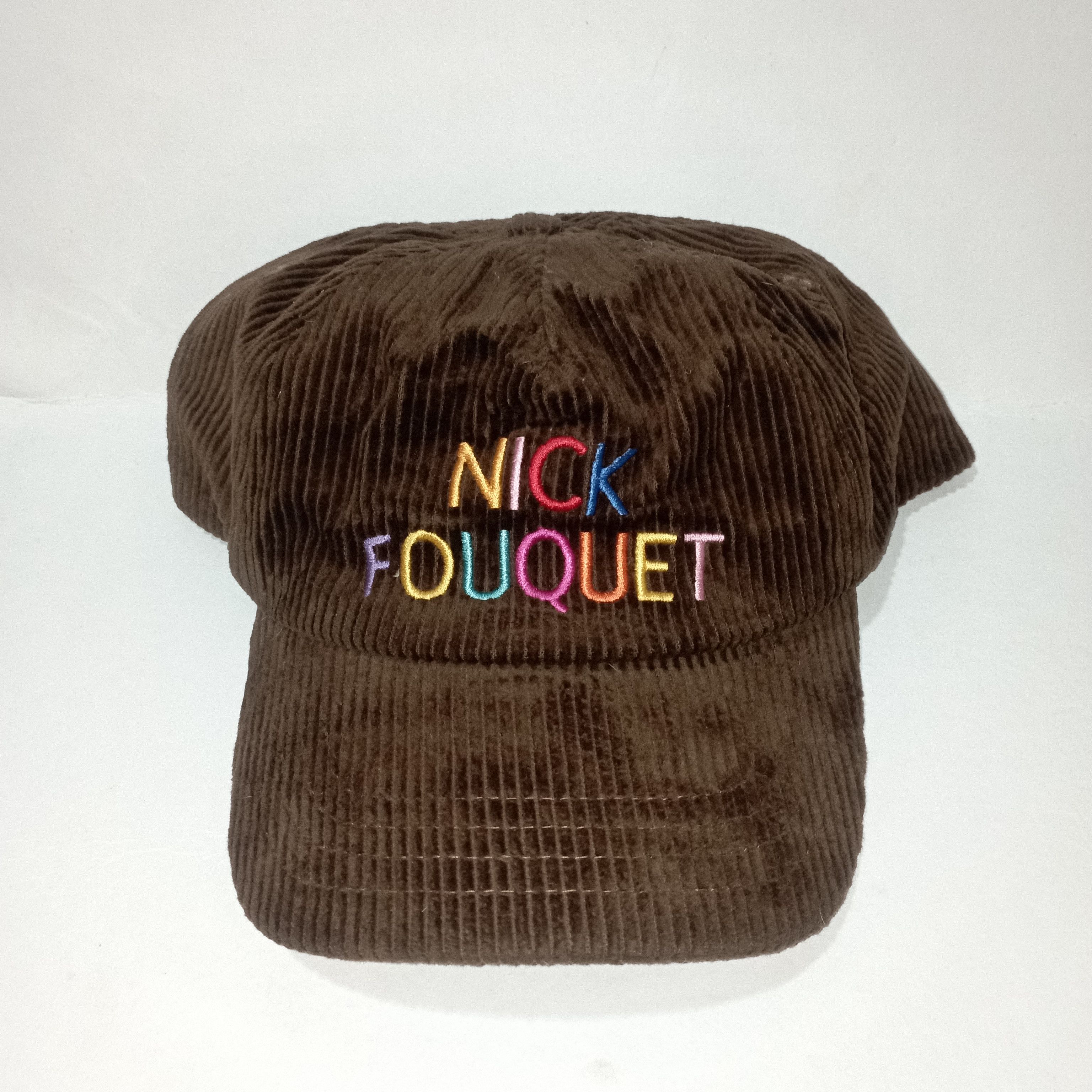 Nick Fouquet *FINAL DROP* Nick Fouquet Rainbow Corduroy Cap | Grailed