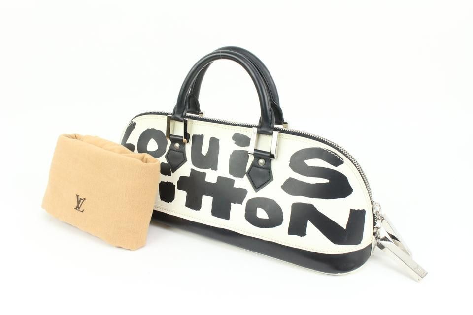 Louis Vuitton Louis Vuitton Stephen Sprouse Black Graffiti Alma Long ...