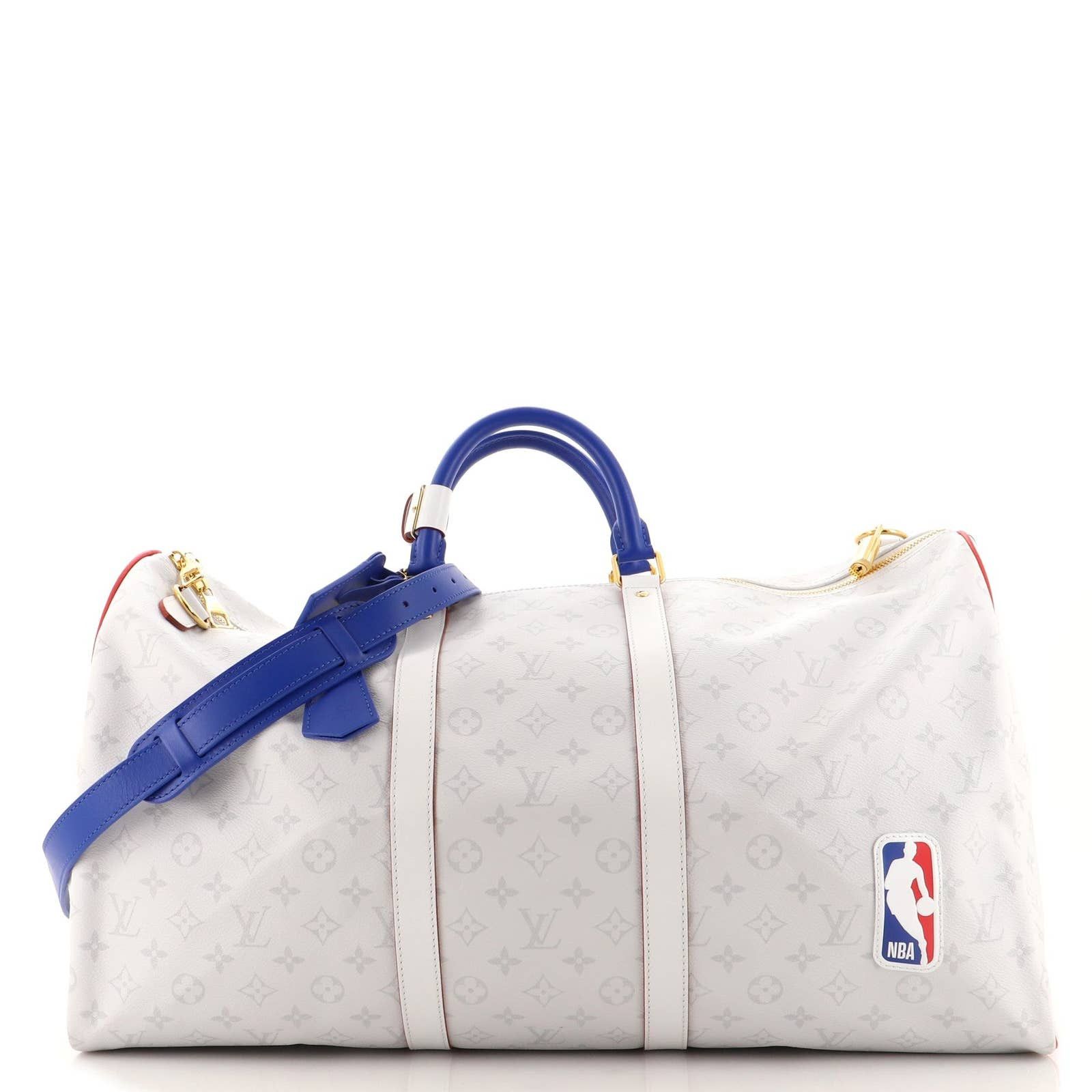 Louis Vuitton LV x NBA Basketball Keepall Bandouliere Bag Monogram ...