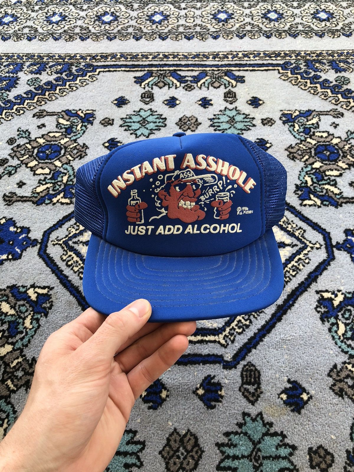 Vintage Vintage Add Alcohol Mesh Trucker Hat 80s | Grailed