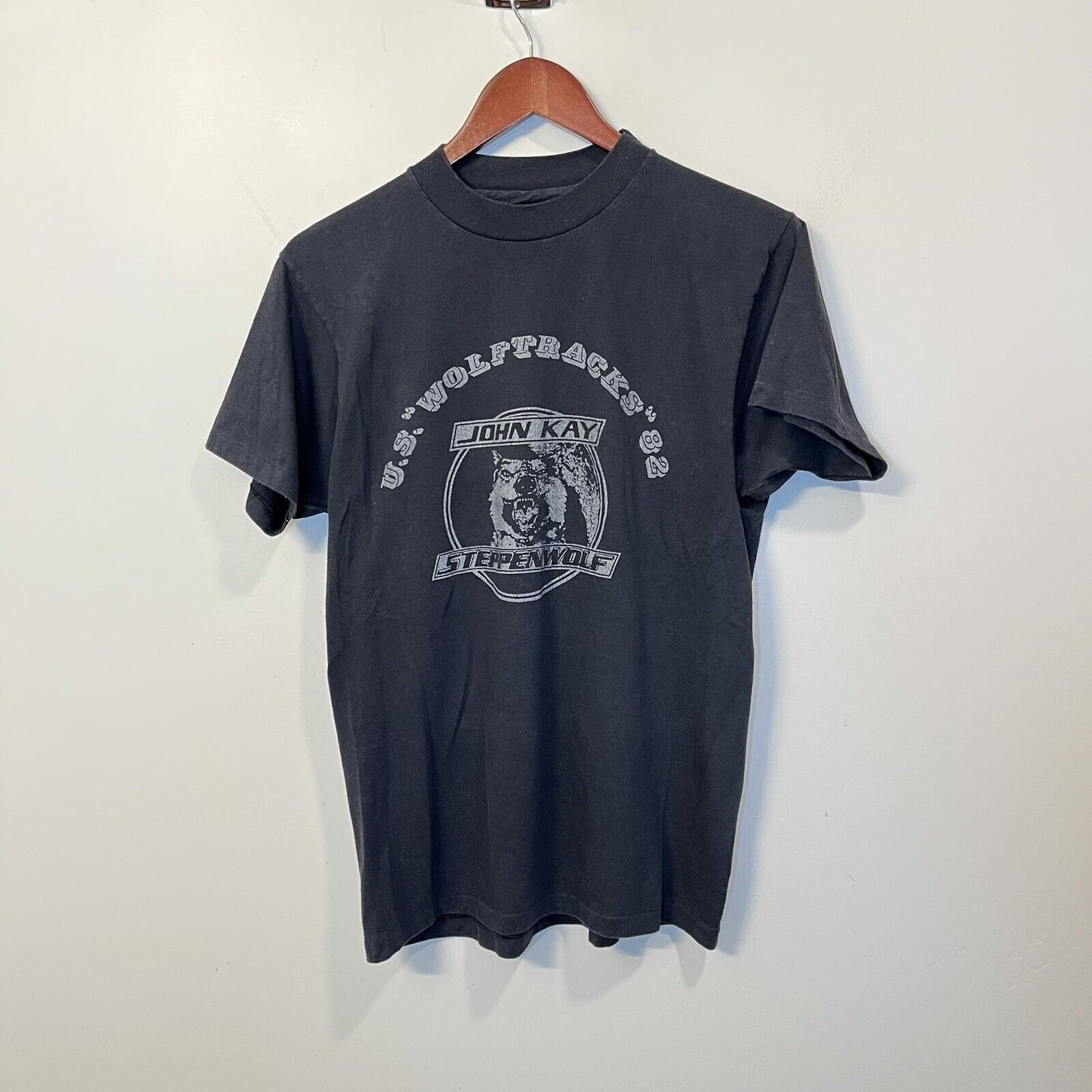 Vintage U.S. Wolftracks 82’ John Kay Steppenwolf Concert T-Shirt Vin ...