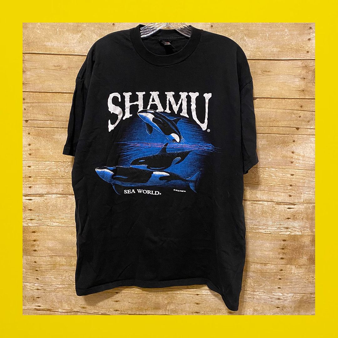 Other Vintage 90s Shamu Sea World T-Shirt | Grailed