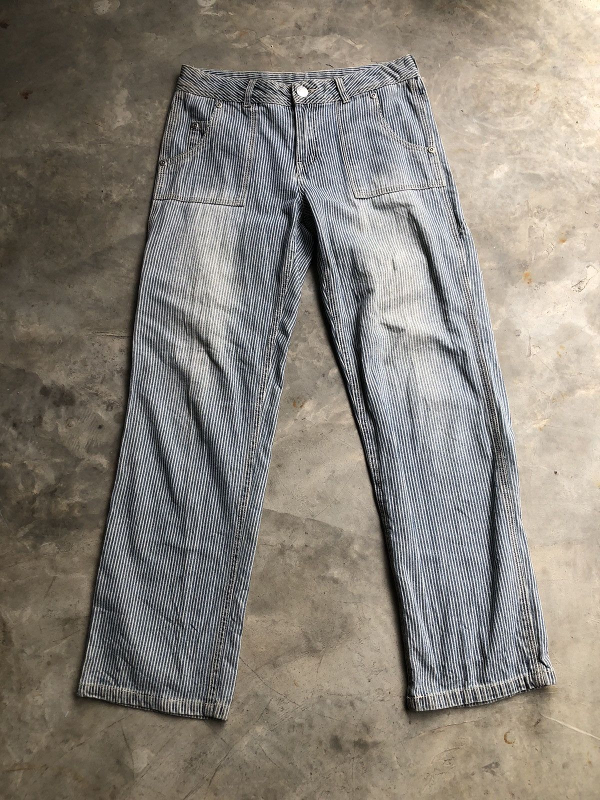 Japanese Brand × Streetwear × Workers Japanese denim rectangular patch ...