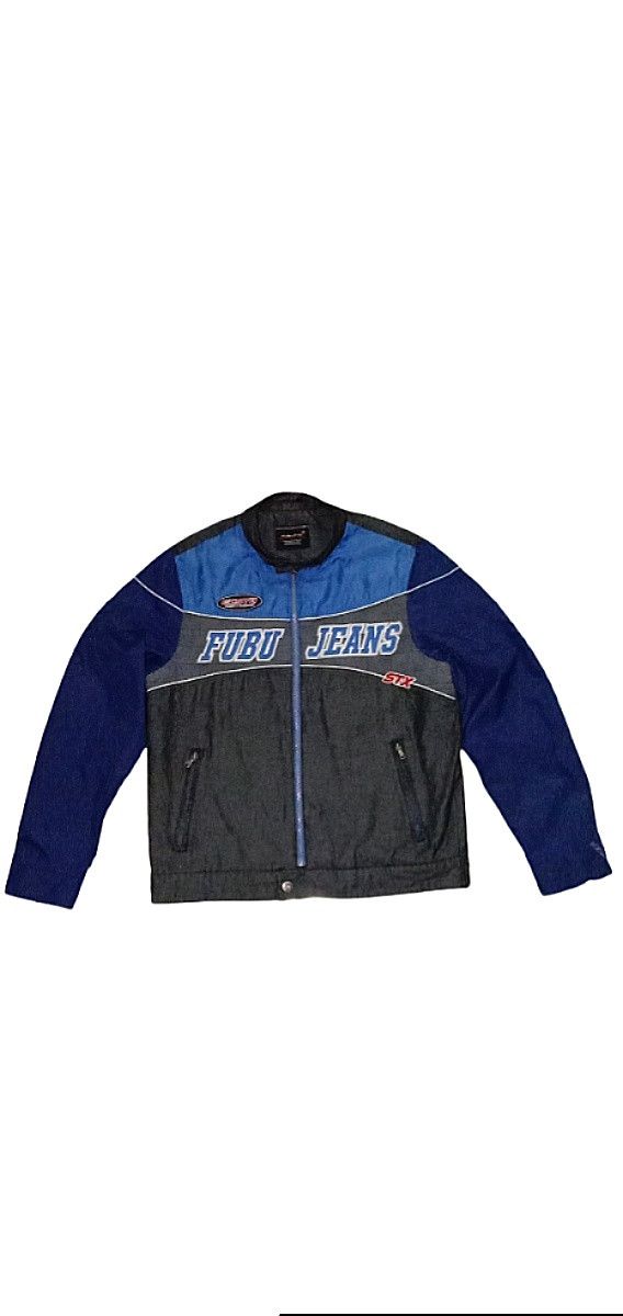 Fubu Rare Fubu Collection Demin Zipper jacket | Grailed