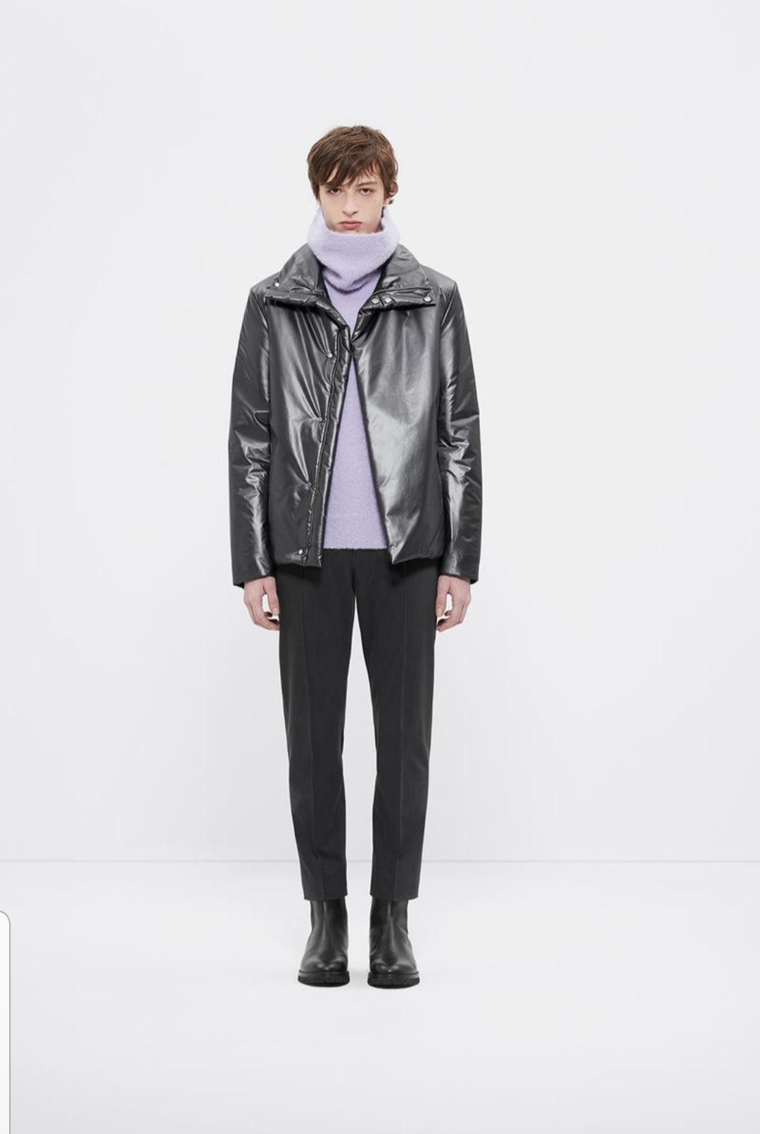 Cos Cos silver puffer down jacket | Grailed